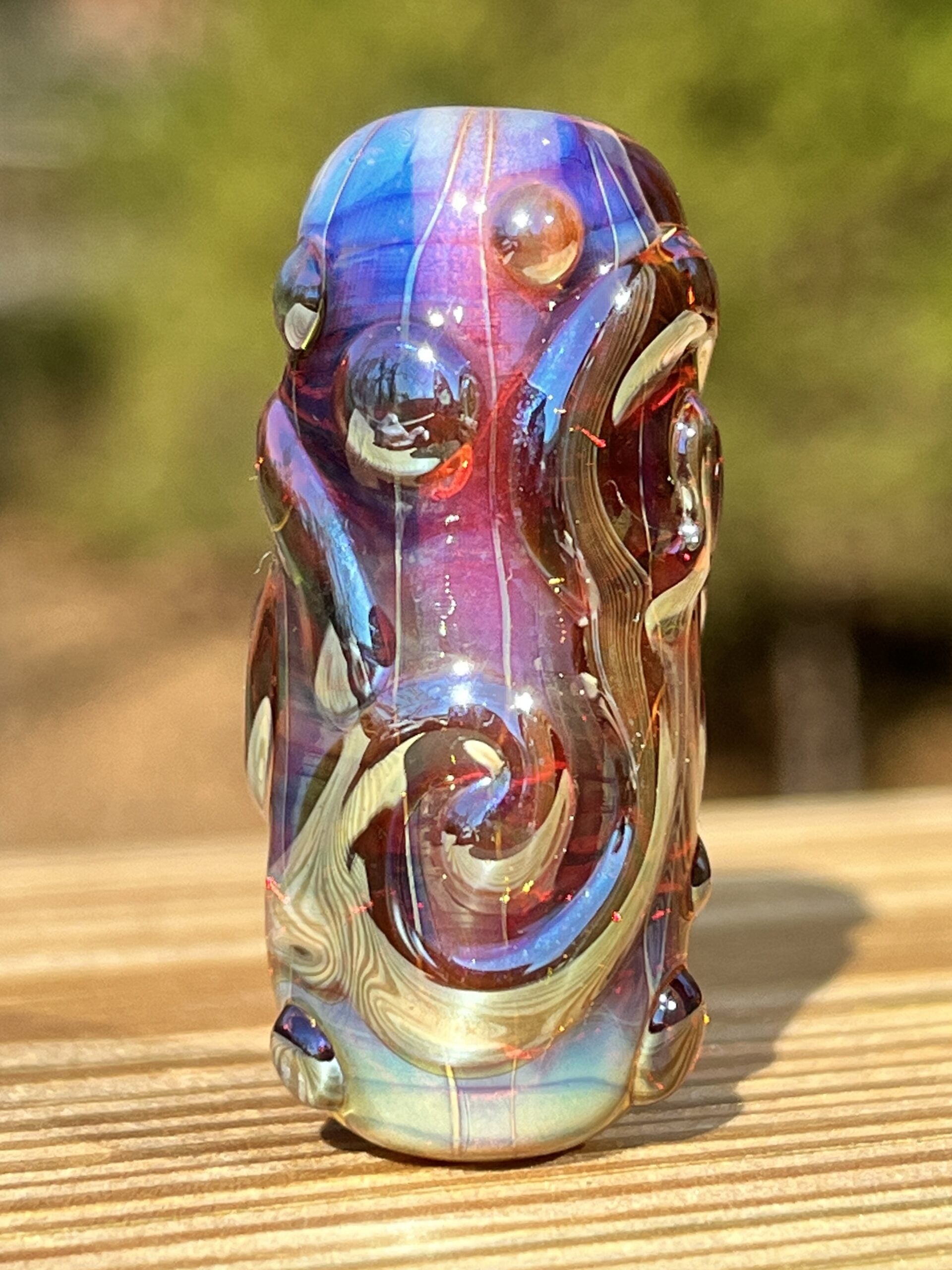 Clio 2 Double Helix Glass Rod – Frantz Art Glass a Perle di Vetro Company